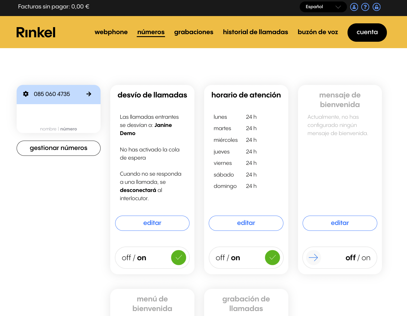 Utiliza tu Webphone para mantenerte conectado | Rinkel